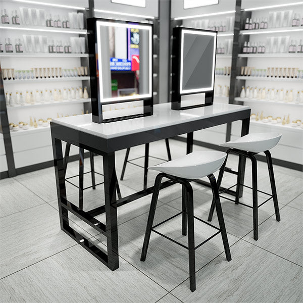 CM025 Mirror Table for Makeup LED Light – TUTU DISPLAY