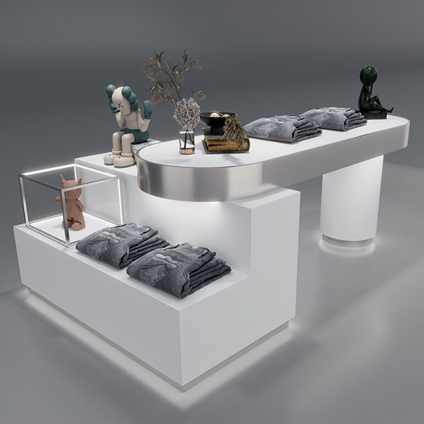 CR007 Clothing Store Display Tables Set with LED Light – TUTU DISPLAY