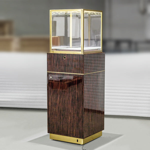 DM165 Jewellery Tower Display Case with RFID Lock – TUTU DISPLAY