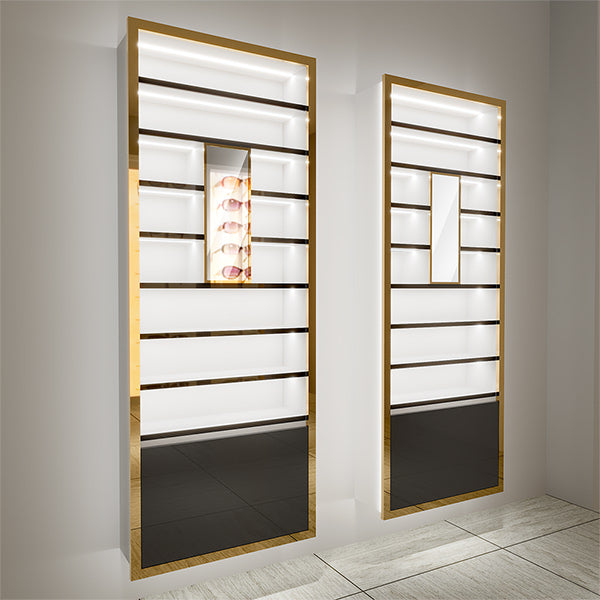GD001 Eyewear Glasses Showcase Wall Cabinet with LED Light – TUTU DISPLAY