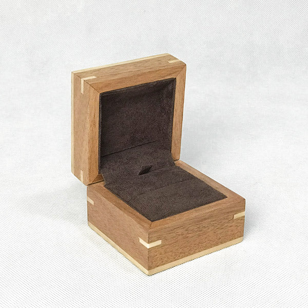 Natural Wood Ring Box|Wedding Ring Box|Engagement Ring Box|Jewelry Box ...